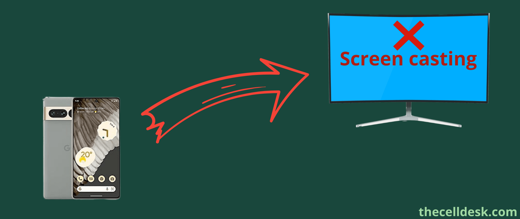 Google Pixel 7/7 Pro Screen Cast Not Working? Quick Fixes